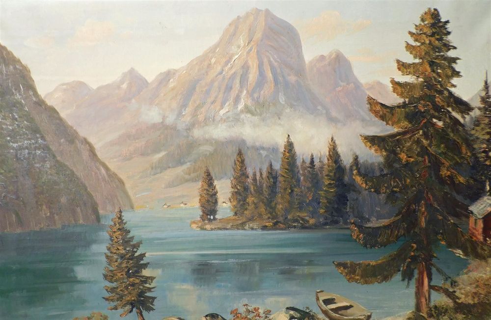 Rausverkauf Oelbild - Bild - Oel auf Leinwand (Gebraucht) in Sursee für CHF 50 – mit Lieferung ...