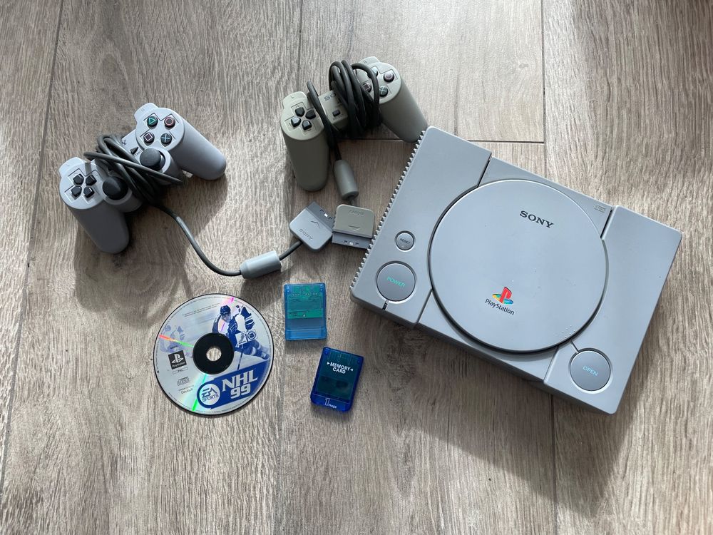 Sony Playstation 1 | 2 Controller | 2 Memory Cards | Modchip | Kaufen ...