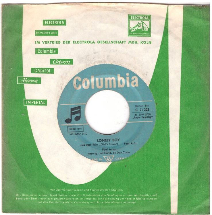 PAUL ANKA (Gebraucht) in Bassersdorf für CHF 2 – mit Lieferung auf ...