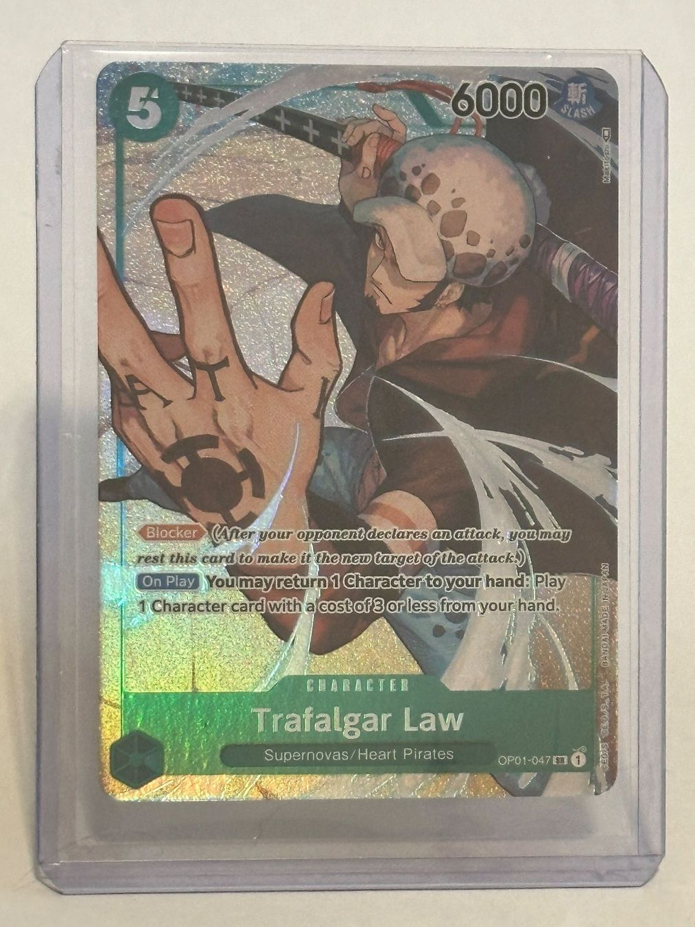 Trafalgar Law OP01-047 V.2 Pre-Errata – One Piece TCG – NM (Gebraucht ...