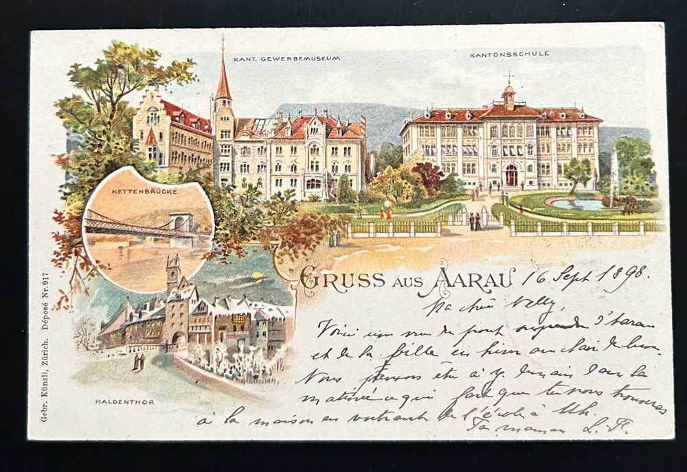 Gruss aus Aarau Litho | Kaufen auf Ricardo