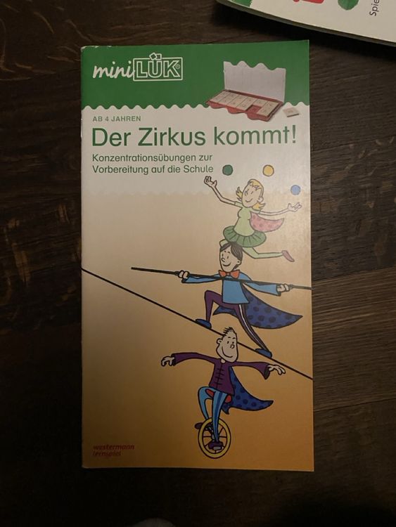 Mini LÜK Heft: Der Zirkus kommt! - Konzentrationsspiele ab 4 (Gebraucht ...
