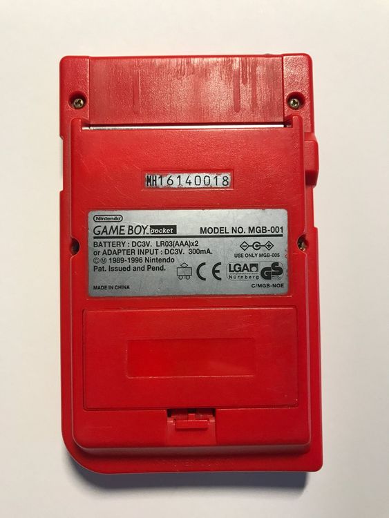 Game Boy Pocket Rot | Kaufen auf Ricardo