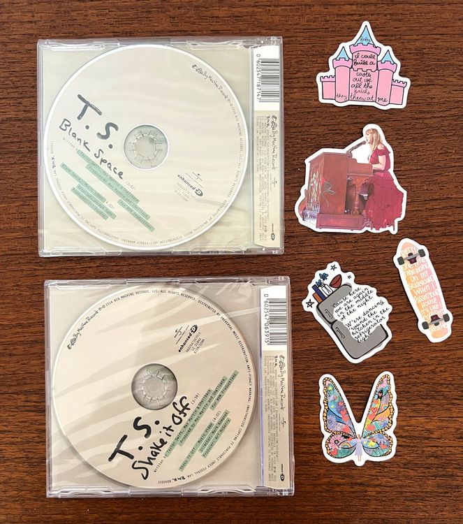 Taylor Swift Bundle Shake It Off + Blank Space Single | OVP (Neu und originalverpackt) in ...