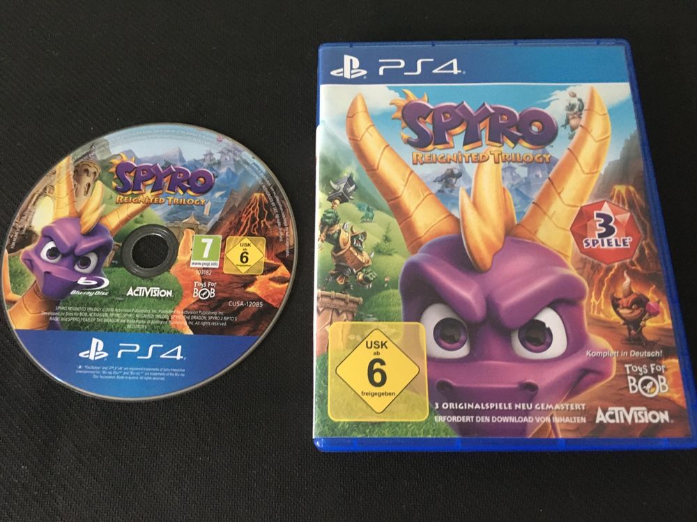 Spyro - Reignited Trilogy für PS4 (Gebraucht) in St.Gallen für CHF 19.9 ...
