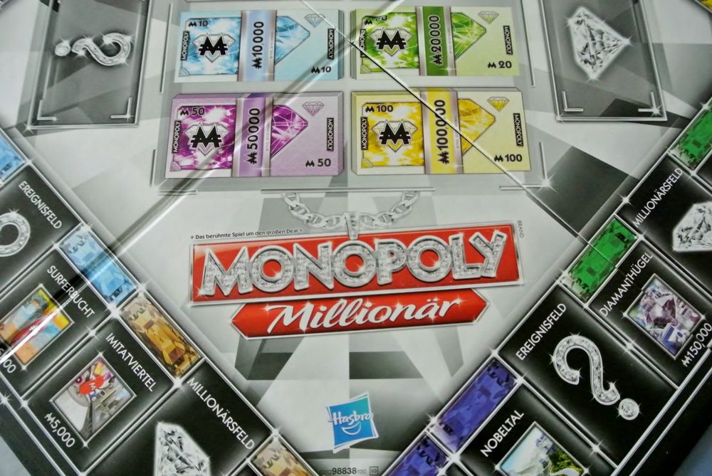 Ersatzteilspender: Monopoly MILLIONÄR von Parker Hasbro 2012 (Defekt ...
