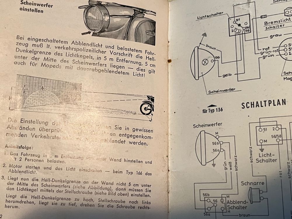 buch, heft, zweirad union typ 136 und typ 166, 1963 (Gebraucht) in ...