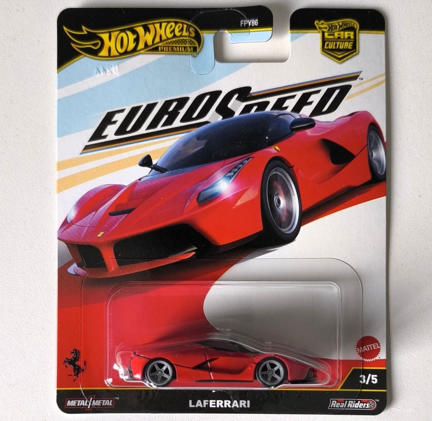 Hot Wheels Premium Ferrari Laferrari / Euro Speed (Neu und ...