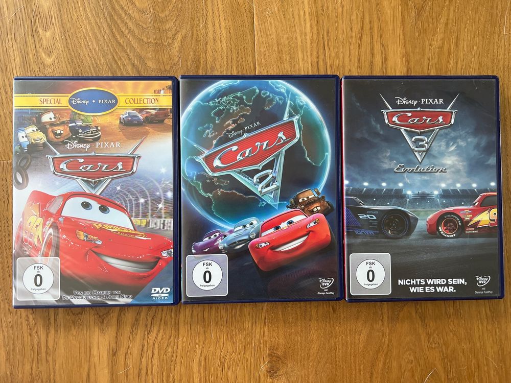 Cars 1-3 DVD | Kaufen auf Ricardo