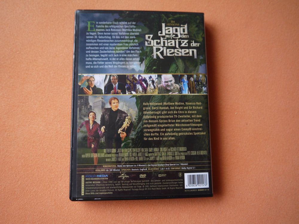 Jagd auf den Schatz der Riesen -Special Edition- 2 DVD-selte | Kaufen ...