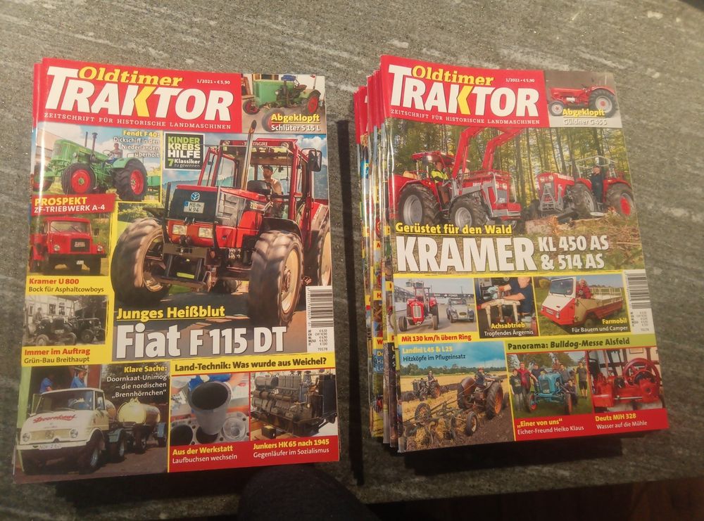Zeitschrift Oldtimer Traktor (Gebraucht) in Hinterrhein für CHF 20 – mit Lieferung auf Ricardo ...