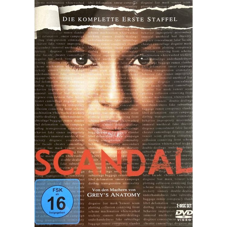 Scandal - Staffel 1 - DVD | Kaufen auf Ricardo