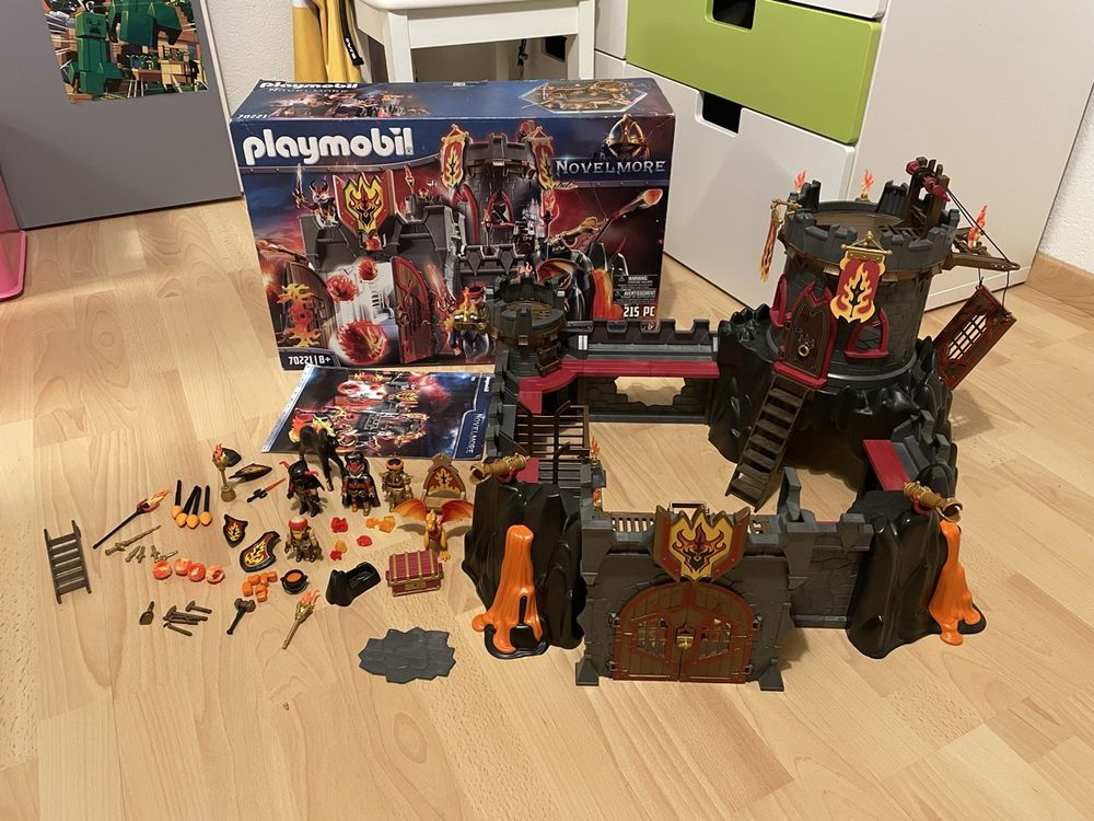 PLAYMOBIL Novelmore Festung der Burnham Raiders (70221) (Gebraucht) in ...