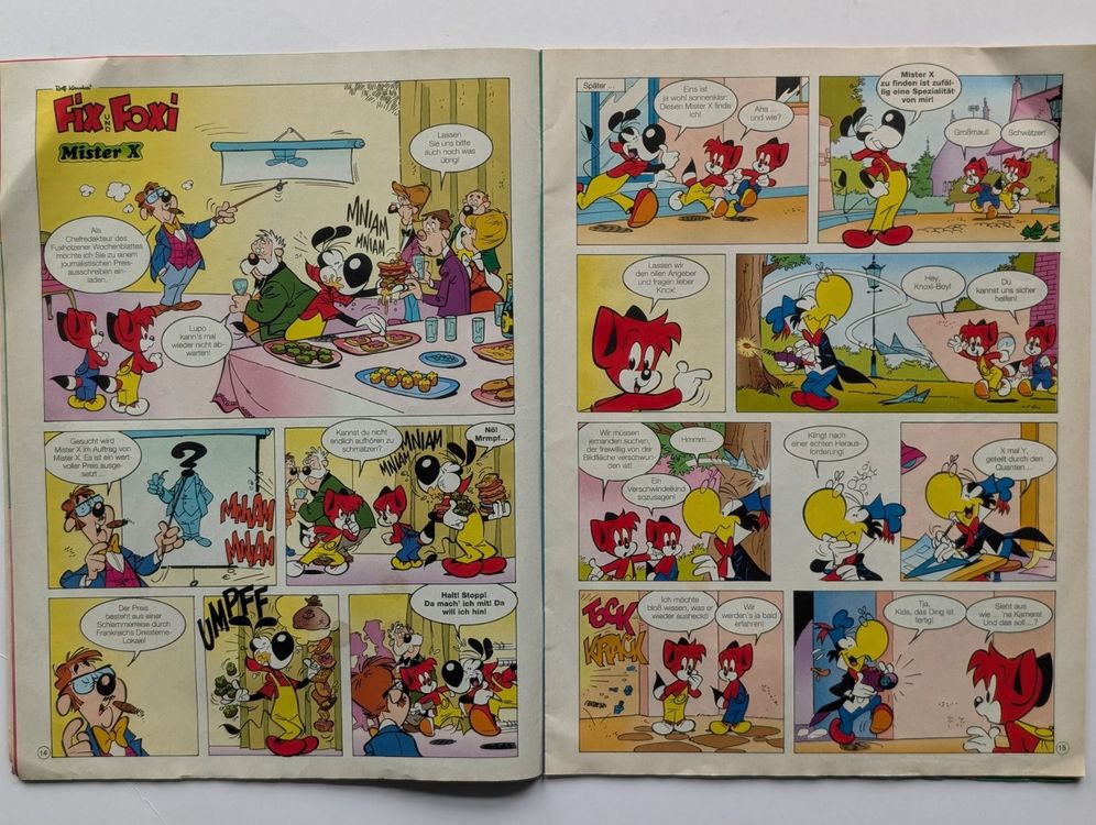 Zwei Fix und Foxi Comic-Hefte aus 1994 (Gebraucht) in Stallikon für CHF ...