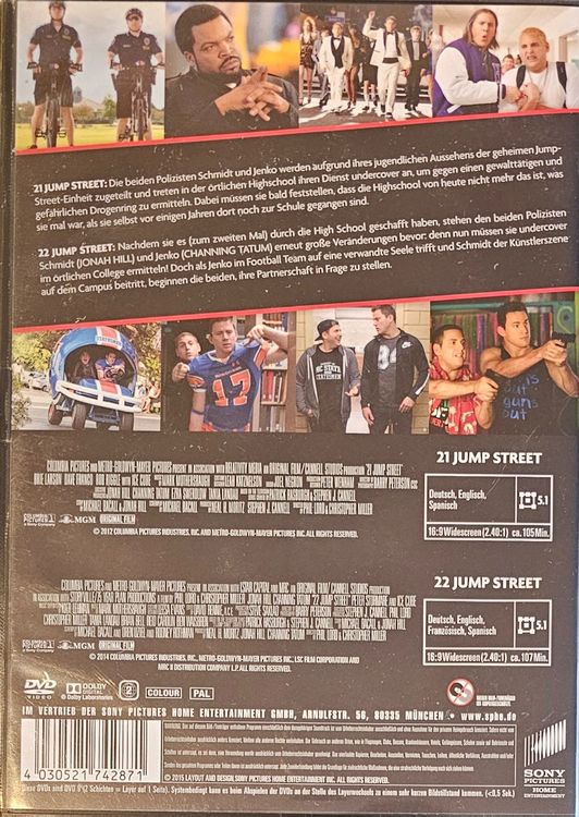 21 Jump Street / 22 Jump Street (Gebraucht) in Wahlen b. Laufen für CHF 1 – mit Lieferung auf ...