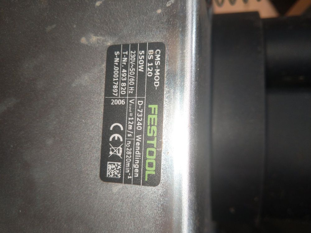 Festool CMS-Mod-BS 120 (Gebraucht) in Luzern für CHF 725 – nur Abholung ...