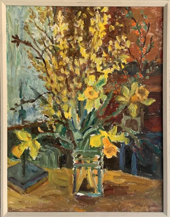 Fred Schaffner (1906-?) Stilleben Gemälde (Gebraucht) in Root für CHF ...