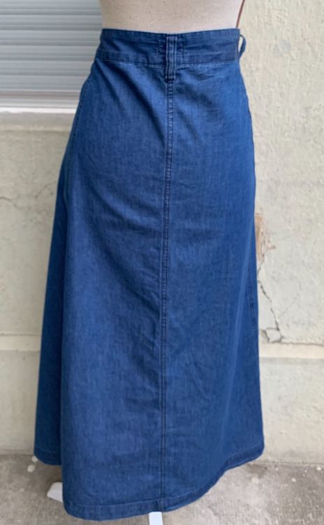 Superbe longue jupe jeans fin OS-TRACHTEN grande taille t.50 (Neu ...