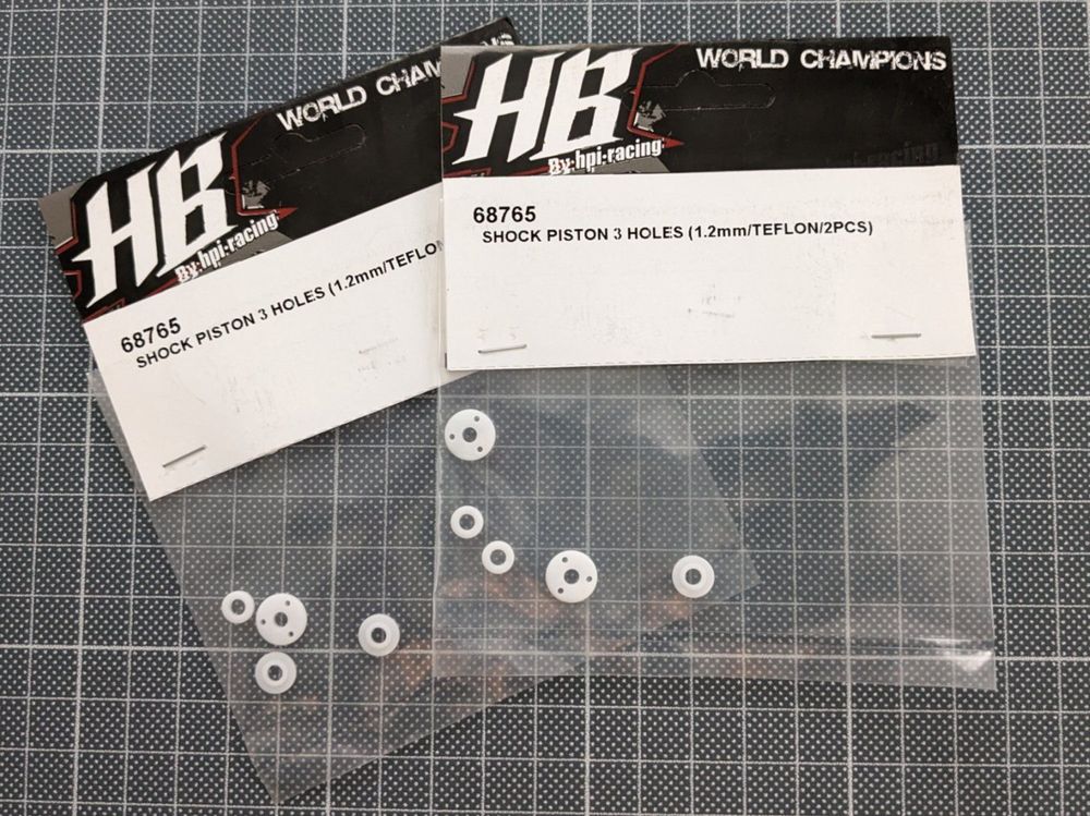 HB / HPI 68765 SHOCK PISTON 3 HOLES X2 (Neu und originalverpackt) in ...