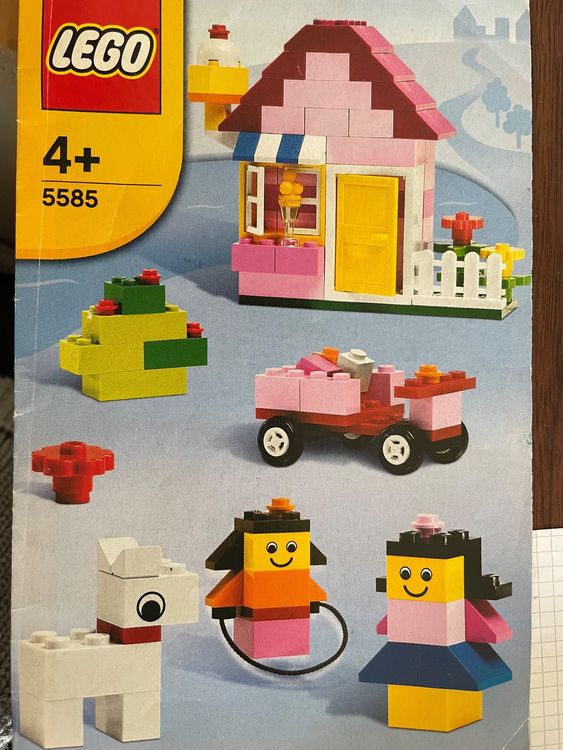 Lego 5585 Lego Pink Brick Box Bauspass für Mädchen (Gebraucht) in ...