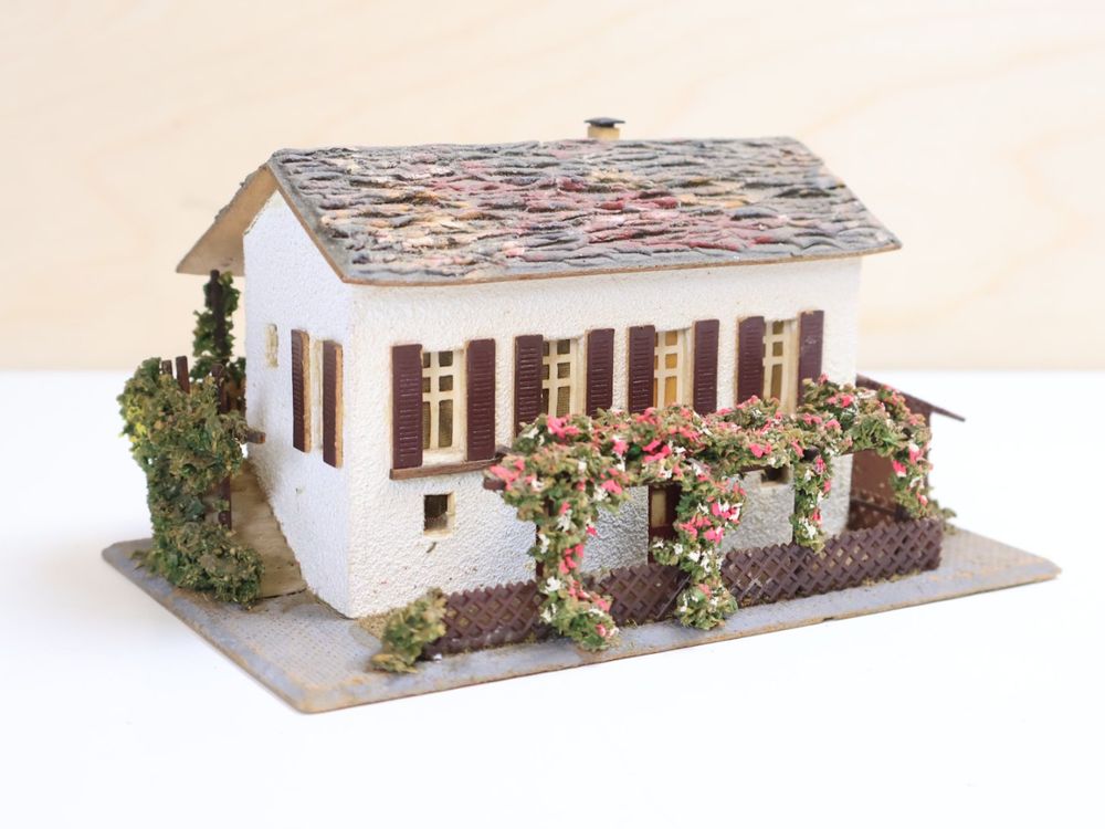 FALLER Holz "Tessiner Haus 274" Rarität - 1950er Jahre - Top (Gebraucht ...