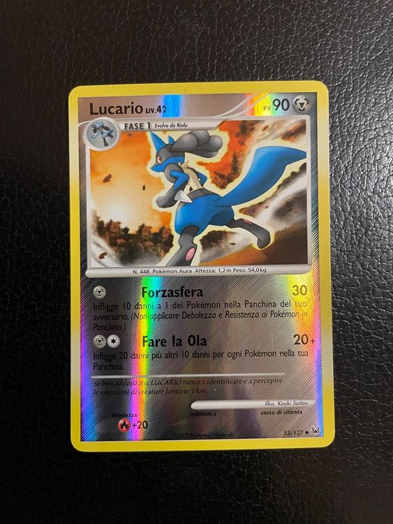Platinum Lucario reverse 53/127 Ab 1 (Gebraucht) in Paradiso für CHF 1 ...
