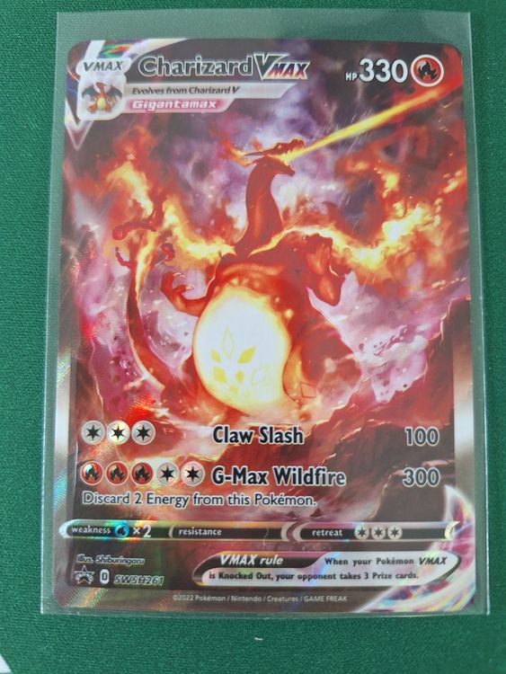 Charizard VMAX Promo SWSH 261 Ultra Premium Collection Engl. (Gebraucht ...
