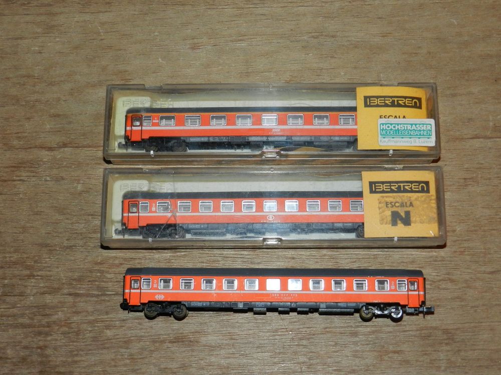 Ibertren Spur N Personenwagen SBB SNCF B | Kaufen auf Ricardo