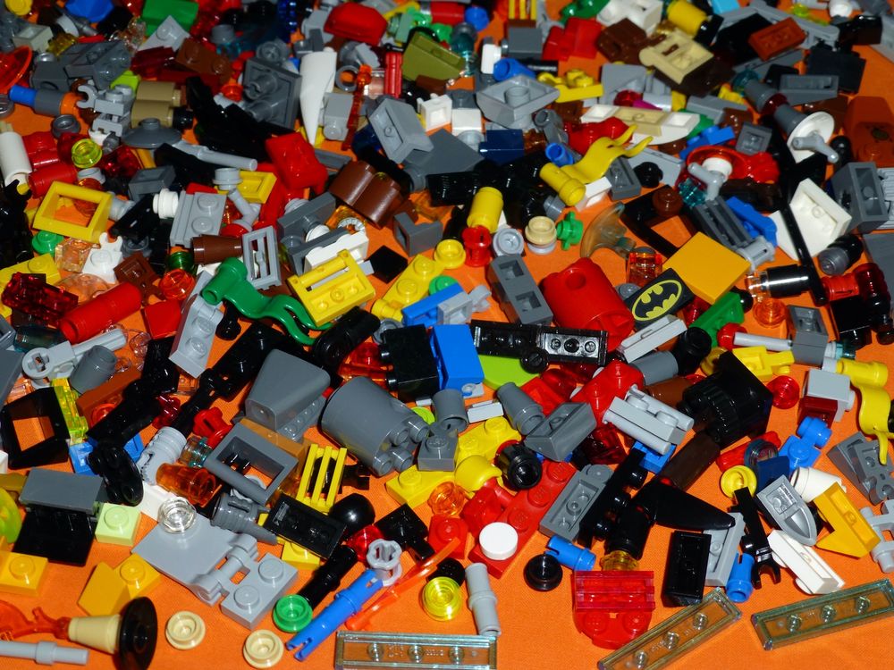 Lego / 600 Gramm bunt gemischte Kleinteile | Kaufen auf Ricardo