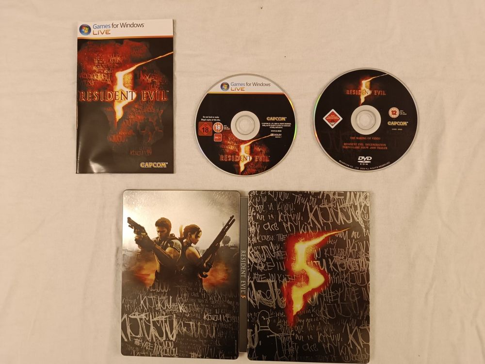 Resident Evil 5 Steelbook (Gebraucht) in Wettingen für CHF 14 – mit ...