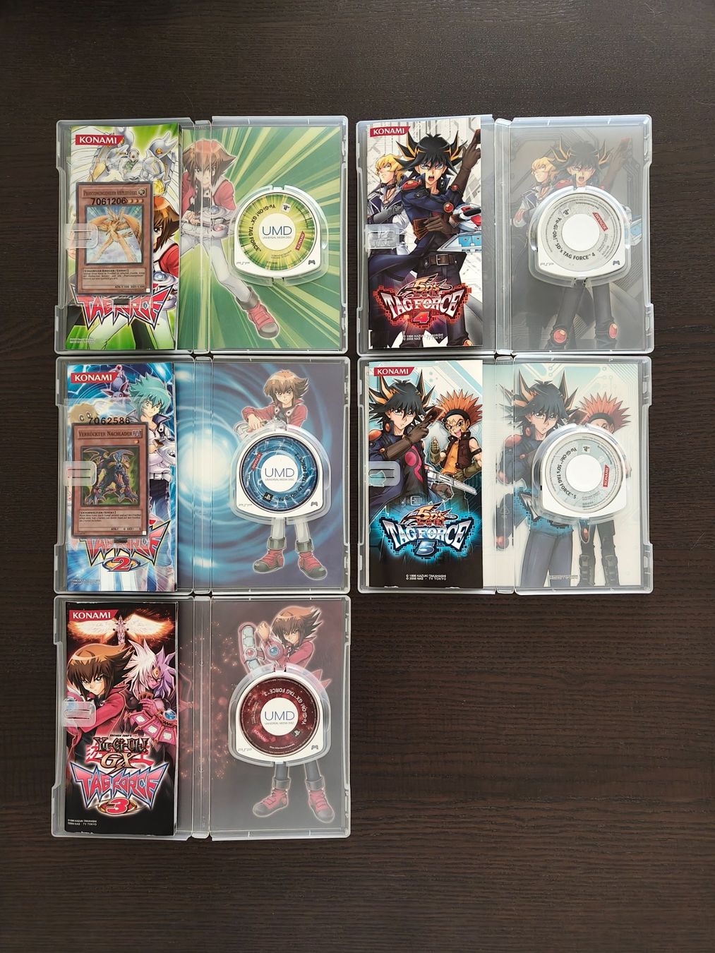 Yugioh Tag Force Set, 1 2 3 4 5, PSP (Gebraucht) in Zürich für CHF 199 ...