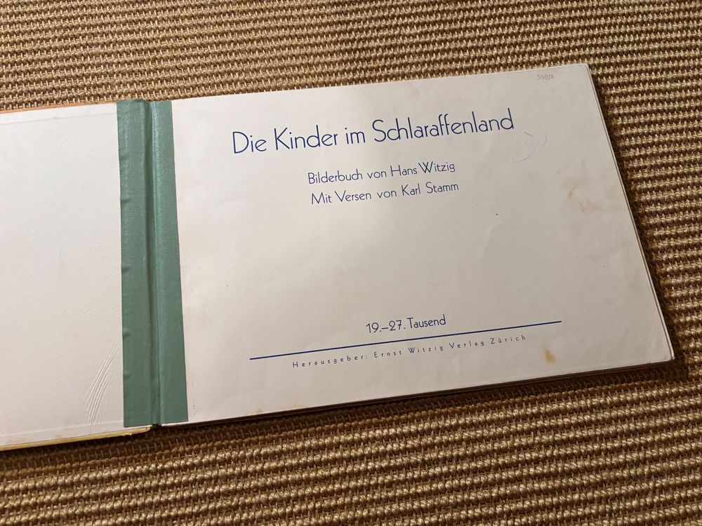 Die Kinder im Schlaraffenland / Hans Witzig - Karl Stamm (Gebraucht) in ...