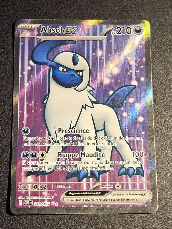 Absol ex (OBF 214) - fa - Flammes Obsidiennes - SV - FR | Kaufen auf ...