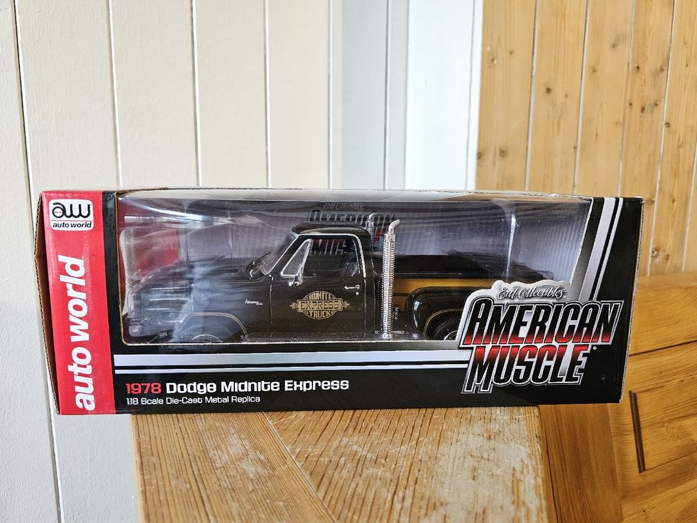 78'Dodge Midnite Express Truck 1:18 (Neu und originalverpackt) in ...
