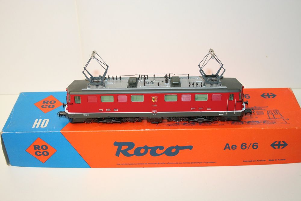 Lok SBB Ae6/6 von ROCO Nr.43535 Analog (Gebraucht) in Andwil SG für CHF 67 – mit Lieferung auf ...