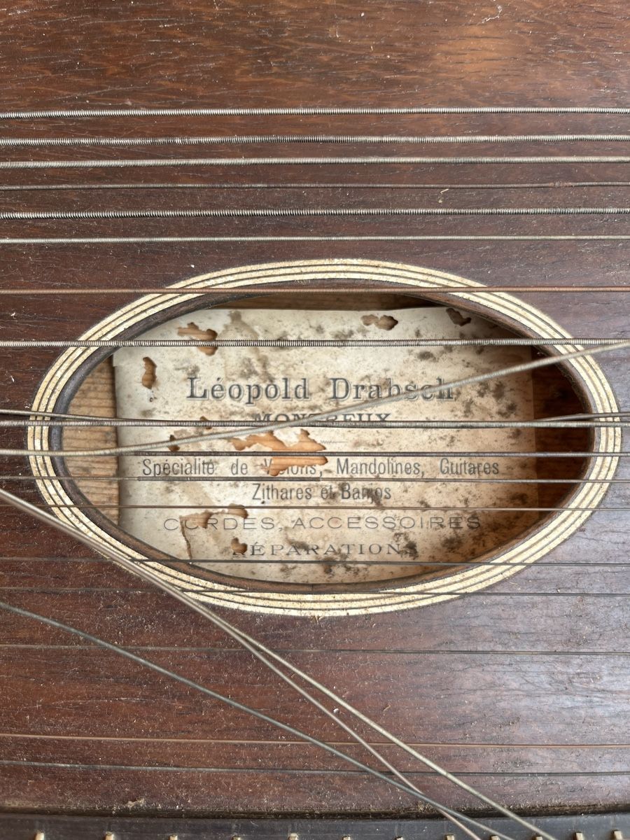 Ancienne cithare Léopold Drabert (Montreux) (Gebraucht) in Courrendlin ...