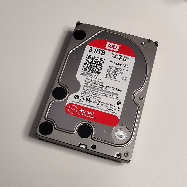 HDD WD Red 3TB WD30EFRX (D'occasion) à Gland pour CHF 50 – avec ...
