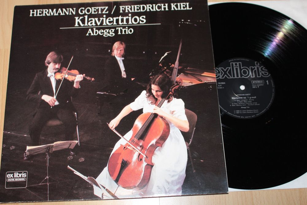 Zwei Klaviertrios der Romantik: Goetz & Kiel; Abegg Trio (Gebraucht) in ...