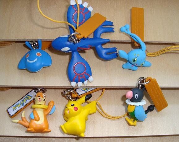 Anhänger Pokemon Danglers 3 Exclusive Characters 6 Stück | Kaufen auf ...