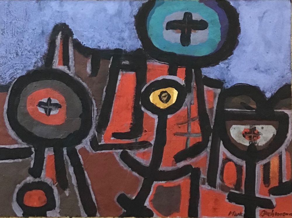 Mark BUCHMANN (1922) Gemälde Signiert | Kaufen auf Ricardo