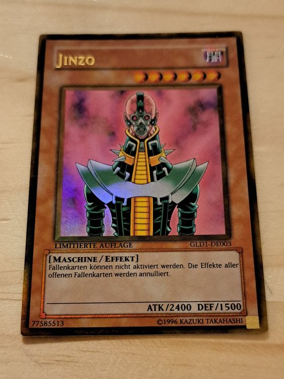 Yu-GI-OH Jinzo Gold Rare!! (Gebraucht) in Luzern für CHF 4 – mit ...