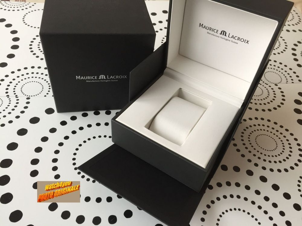 MAURICE LACROIX BOX ECRIN SCHACHTEL NEW | Kaufen auf Ricardo