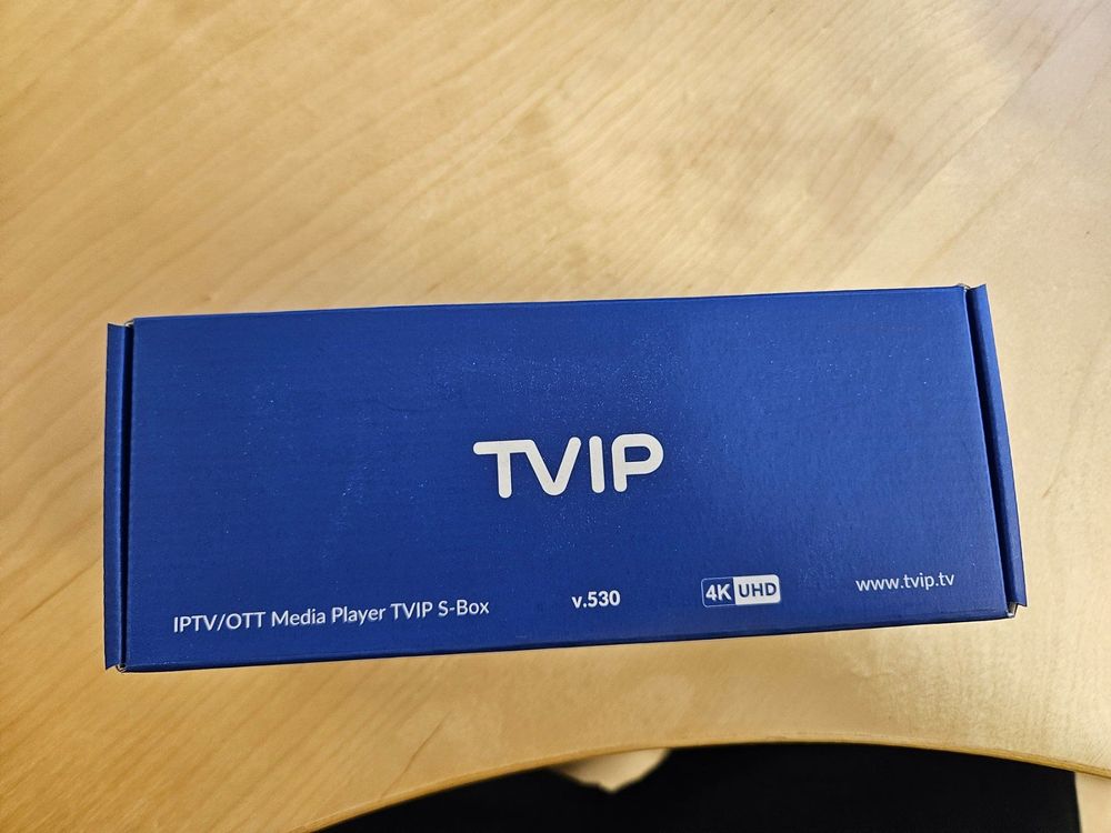 TVIP S-Box 530 neu (Neu und originalverpackt) in Zürich für CHF 25 – mit Lieferung auf Ricardo ...