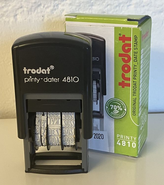 TRODAT 4810 DATUMSTEMPEL *NEU* | Kaufen auf Ricardo