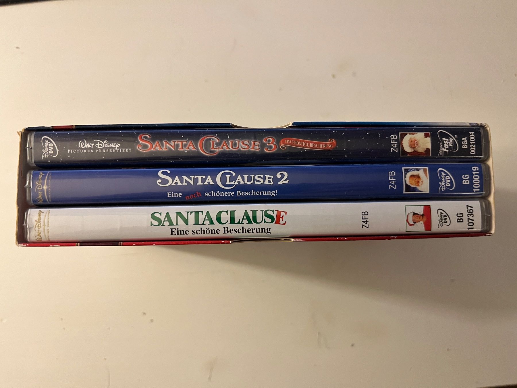 Disney DVD 📀 Santa Clause 1-3 (Neu (gemäss Beschreibung)) in Sierre für ...