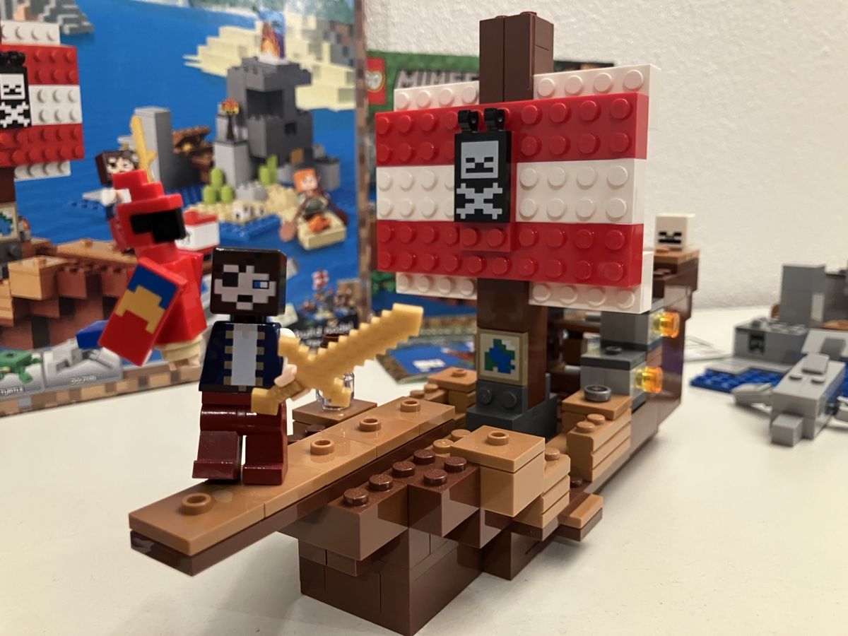 LEGO Minecraft 21152 thePirateShipAdventure(von 2019) 🏴‍☠️ (Gebraucht ...