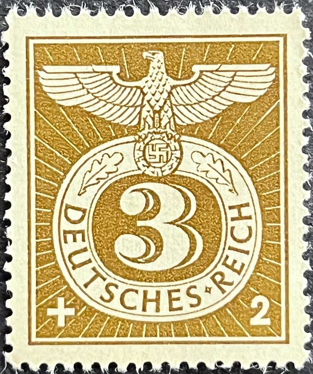 Hist. Briefmarke Deutsches Reich 3 + 2 Pf. 👌 (Gebraucht) in Chiasso für ...