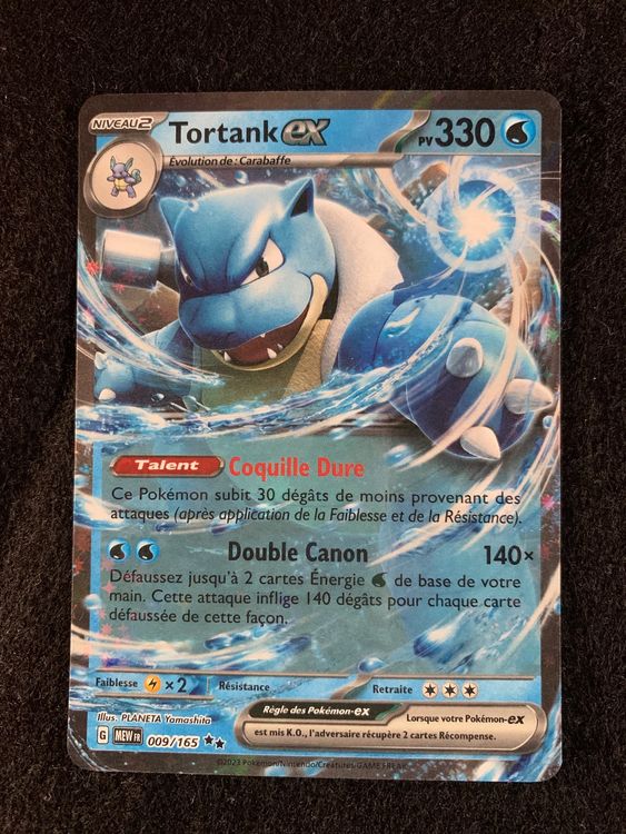 Pokémon 151 Tortank ex 009/165 Français | Kaufen auf Ricardo