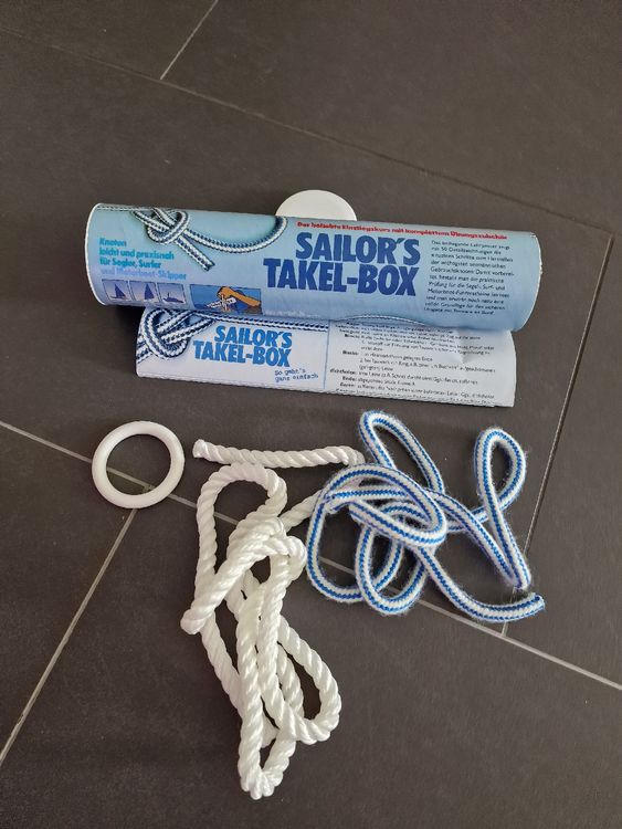 Sailor's Takel Box - Übungsset für Knoten (Gebraucht) in Dübendorf für ...