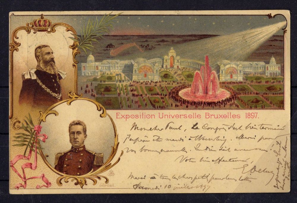 R440 / Exposition Universelle Bruxelles 1897 LITHO | Kaufen auf Ricardo